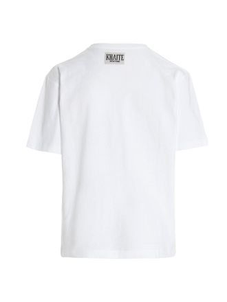 Khaite Womens White Cotton T-Shirt