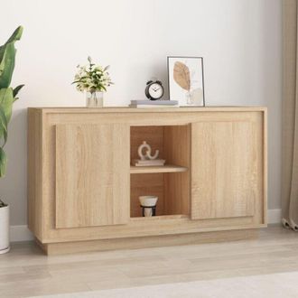 vidaXL Buffet ch&ecirc;ne sonoma 102x35x60 cm bois ding&eacute;nierie