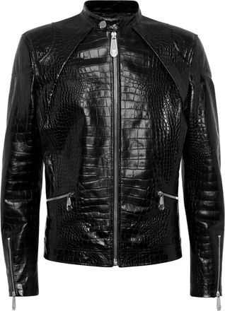 Philipp Plein Herren, Jacken, Schwarzk, 4XLGr&ouml;&szlig;e