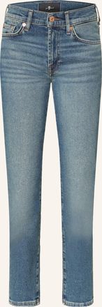 7 For All Mankind Skinny Jeans Roxanne Ankle blau