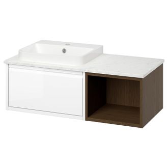 IKEA &Auml;NGSJ&Ouml;N / BACKSJ&Ouml;N Waschbeckenschrank/Waschbecken