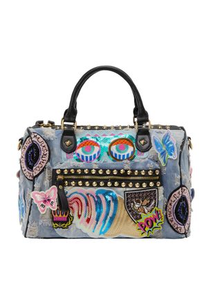 Mymo Handtasche Handtasche Frauen hellblau