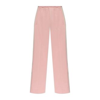 Palm Angels Pantalon de surv&ecirc;tement ton sur ton &agrave; logo classique - Femme - Pantalons - Rose - Taille: 36 FR