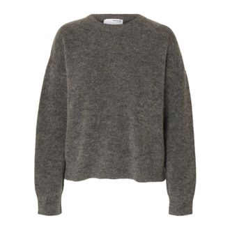 Selected Damen, Strickwaren, Grau, LGr&ouml;&szlig;e