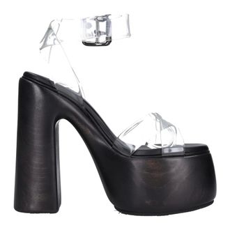 Casadei Femme, Chaussures, Noir, Taille: 37 EU Sandales &agrave; Talons Hauts