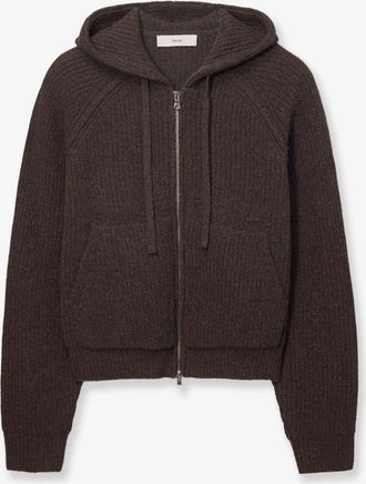 Dunst Unisex wool blend hooded cardigan - DUNST - gender_Man