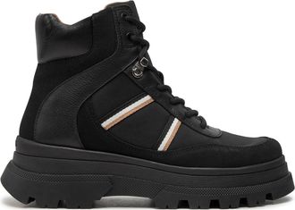 HUGO BOSS Schnürstiefeletten Boss Foster LUBootie NYSD 50523507 Schwarz