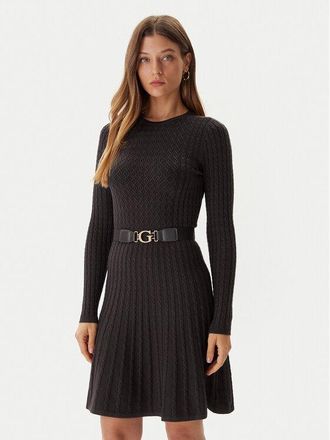 Guess Strickkleid W5BK68 Z2YJ2 Braun Slim Fit