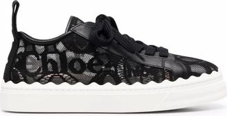 Chlo&eacute; Femme, Chaussures, Noir, Taille: 35 EU Lauren Baskets