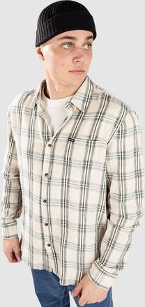 Brixton Brixton Charter Linen Hemd ivy green plaid