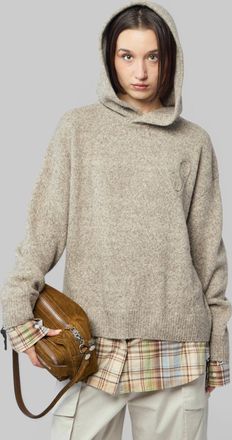 Acne Studios Layered Knit Hoodie