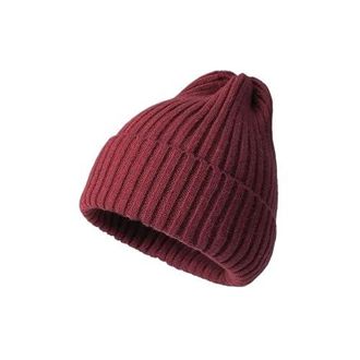 Generic Bonnets en tricot de couleur unie pour homme et femme en automne et hiver, Color11, M