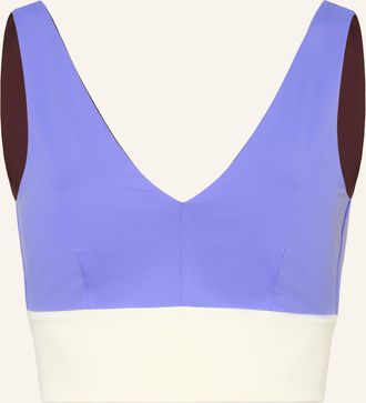 Mymarini Mymarini Bralette-Bikini-Top Yogatop Zum Wenden lila