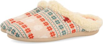 Hot Potatoes Hot Potatoes Damen Szarvas Slipper, bunt, 40 EU