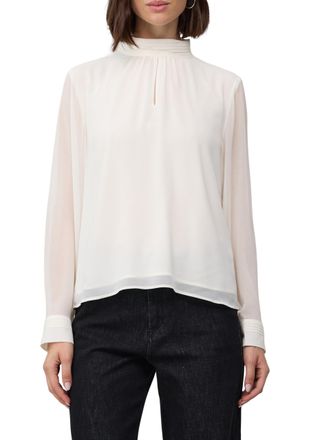 s.Oliver Black Label Damen 2171023 Chiffon Bluse, 0200, 42