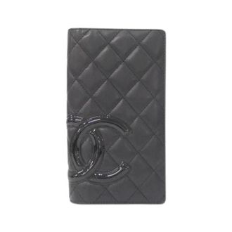 Chanel Portefeuille Long Pre-owned (Bi-fold) - Femme - Pre-owned - Noir - Taille: ONE Size