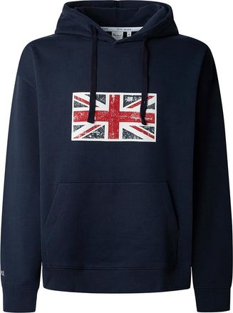 Pepe Jeans London Herren Union Hoodie Sweatshirt, Blau (Dulwich Blue), M