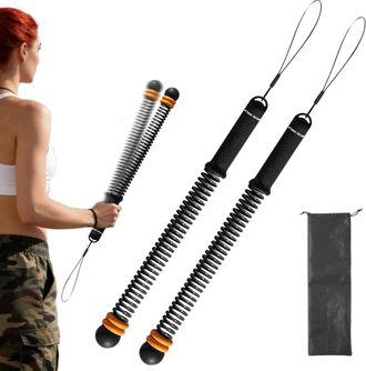 Generico Battle Rope - verstellbares und tragbares Springseil, tragbare Trainingsseile, f&uuml;r Fitness, Fitnessstudio, Outdoor-&Uuml;bung, Muskelkraft und Anf&auml;nger