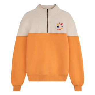 Bobo Choses Sweat Zipp&eacute; Color Block Coton Bio - Collection Femme - Bobo Choses