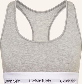 Calvin Klein Bustier Icon Cotton Modal grau