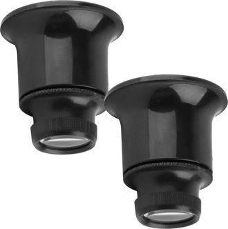 DOITOOL CORHAD 2 St&uuml;ck Juwelierlupe Tragbare Monokularlupe mit Ergonomischem Griff f&uuml;r Schmuck Uhreninspektion Kompakte Lupe f&uuml;r Handwerk und Pr&auml;zise Detailar