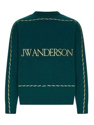 J.W.Anderson J. W. Anderson Pull Col Rond - Vert