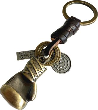 Bay Vintage Boxhandschuhe Schl&uuml;sselanh&auml;nger Boxen Kickboxen MMA Kampfsport Krav Maga Metall