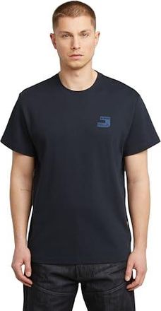 G-Star 8719965012981 Logo sur la Poitrine, Bleu (Salute D26821-d976-c742), XL