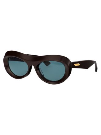Bottega Veneta Womens Sunglasses Bv1284s Brown-Brown-Green Acetate Brown/brown/green