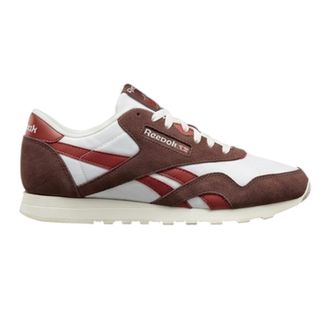 Reebok Glide Sneaker f&uuml;r Damen, Wildleder, gepolstert, Flach (Wei&szlig;/Grau)