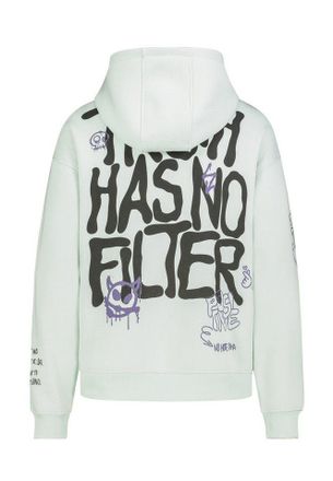 Sublevel Kapuzenpullover Herren Kapuzenpullover mit Print Allover bequem Sweater, Kapuzensweatshirt mit K&auml;ngurutasche, mit Kapuze