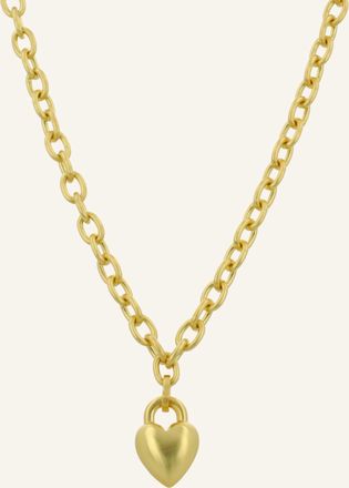 Lott. Gioielli Lott.Gioielli Ketten Cl Necklace Link Love With Heart S Gold By Glambou gold