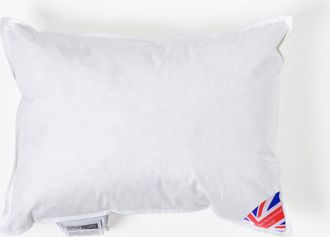 Homescapes Kissenf&uuml;llung, 30 x 40 cm, kleines F&uuml;llkissen mit 100% Entendaunen-F&uuml;llung, Daunenkissen, ideal als Schlafkissen oder als F&uuml;llung f&uuml;r Sofakissen/Zierk