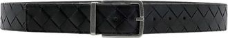 Bottega Veneta Ceinture Intrecciato - Homme - Accessoires - Noir - Taille: 90 CM