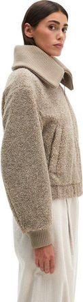 Marc O'Polo Outdoorjacke aus weichem Curly-Pl&uuml;sch