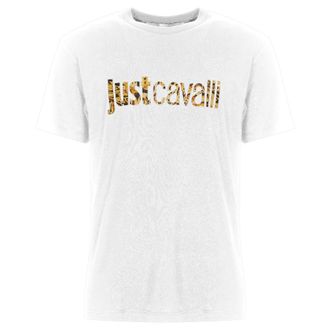 Just Cavalli T-Shirts und Polos - - Tops - Herren - Wei&szlig; - 2XL