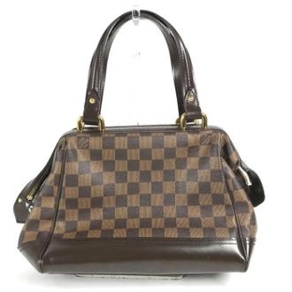 Louis Vuitton Sac fourre-tout Damier Canvas Pre-owned - Femme - Pre-owned - Brun - Taille: ONE Size