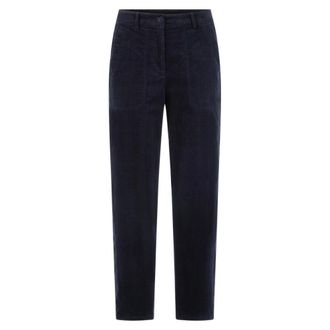 Marc Cain Damen, Hosen, Blau, XLGr&ouml;&szlig;e
