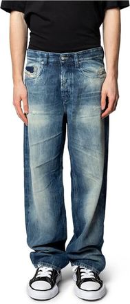 Diesel Homme, Jeans, Bleu, Taille: W32 2001 D-Macro L.32 Pantalons