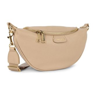 Lancaster G&uuml;rteltasche mit Rei&szlig;verschluss Dunkelbeige Dune - - Bags - Damen - Beige - ONE SIZE