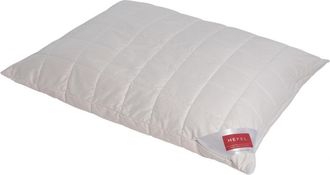 HEFEL Kissen Schafschurwollkissen Organic wollwei&szlig; 80 x 80 cm