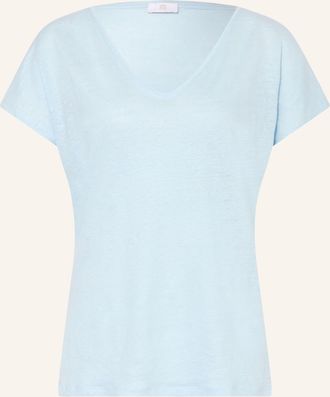 Riani Riani T-Shirt Aus Leinen blau