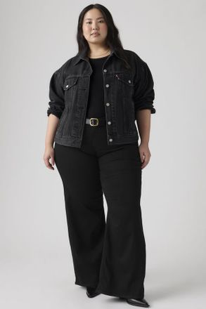 Levi's Jean 318 Galbant Wide Leg (grandes Tailles) - Femme - Noir / Soft Black - 14L
