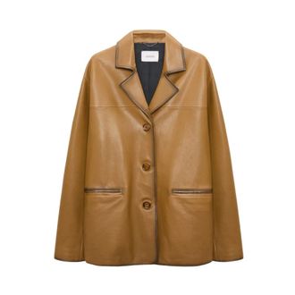 Dorothee Schumacher Sleek Statement jacket - - Jackets - Damen - Braun - M