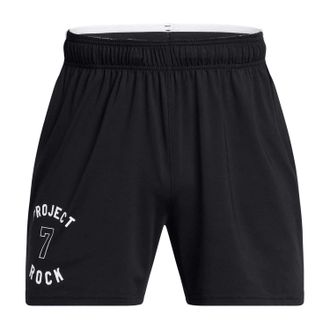 Under Armour Project Rock Laufshorts f&uuml;r Herren (Schwarz)