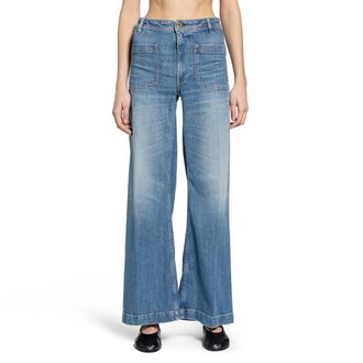 Ralph Lauren Flared Wide Leg Jeans