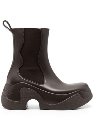 X&ocirc;coi bottines &agrave; semelle &eacute;paisse - Marron