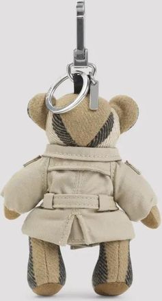 Burberry Schl&uuml;ssel- & Taschenanh&auml;nger - Trench Coat Teddy Bear Keychain In Cashmere - f&uuml;r Damen