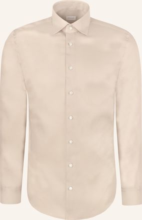 Seidensticker Seidensticker Hemd Slim Fit beige