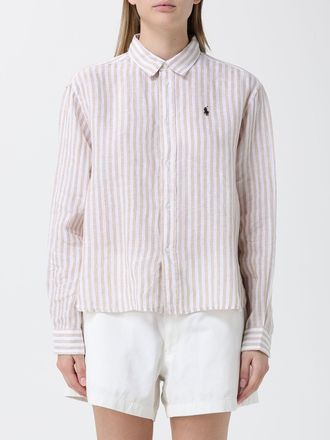 Polo Ralph Lauren Chemise Femme couleur Beige